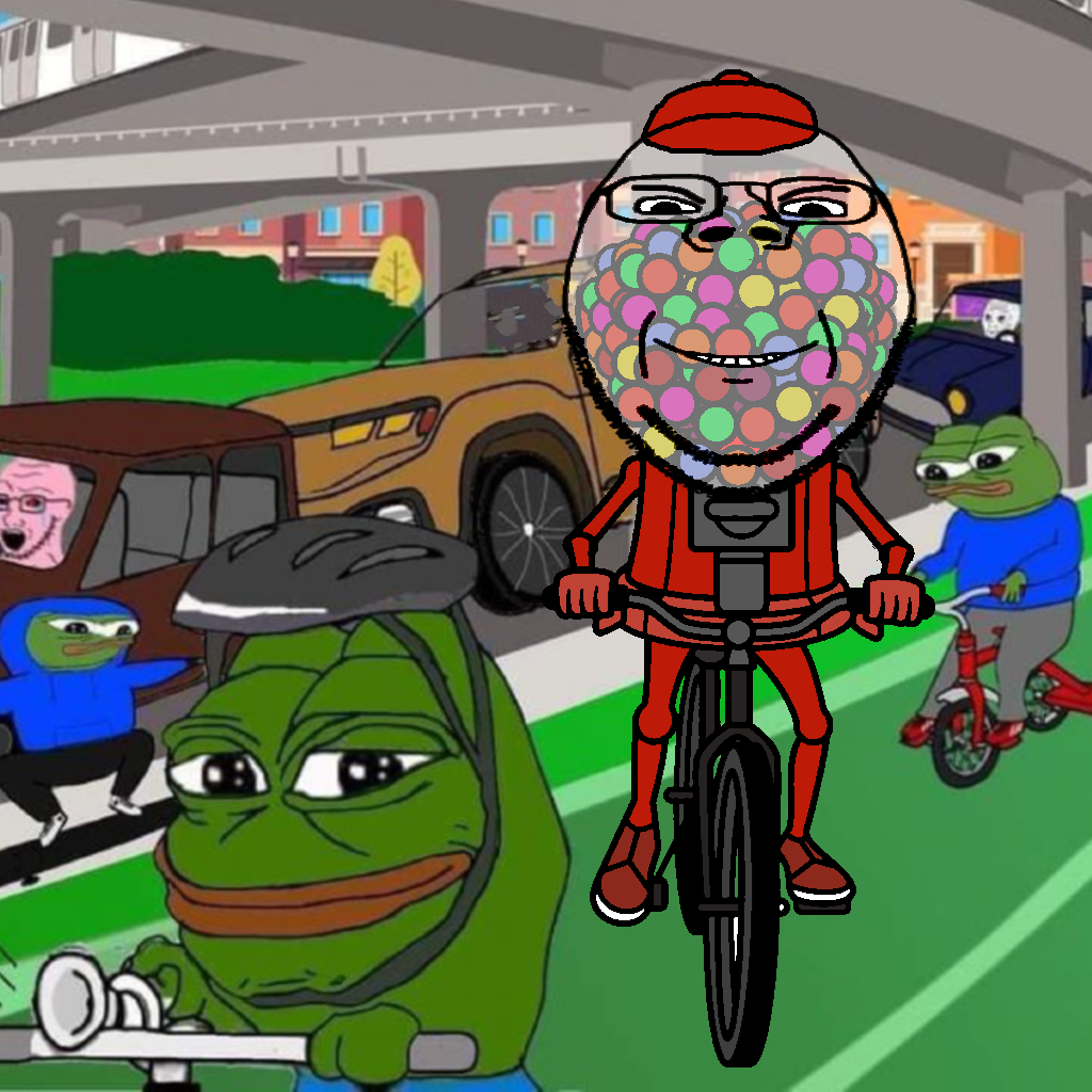 SoyBooru - Post 152398: amphibian bald bicycle brainrot buildings candy ...