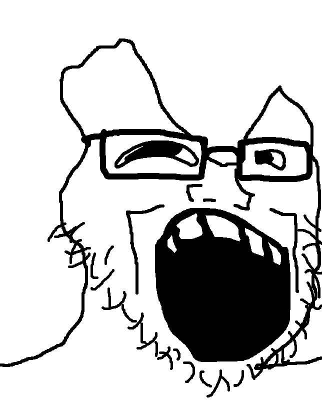 SoyBooru - Post 153920: brainlet distorted glasses looking_at_you open ...