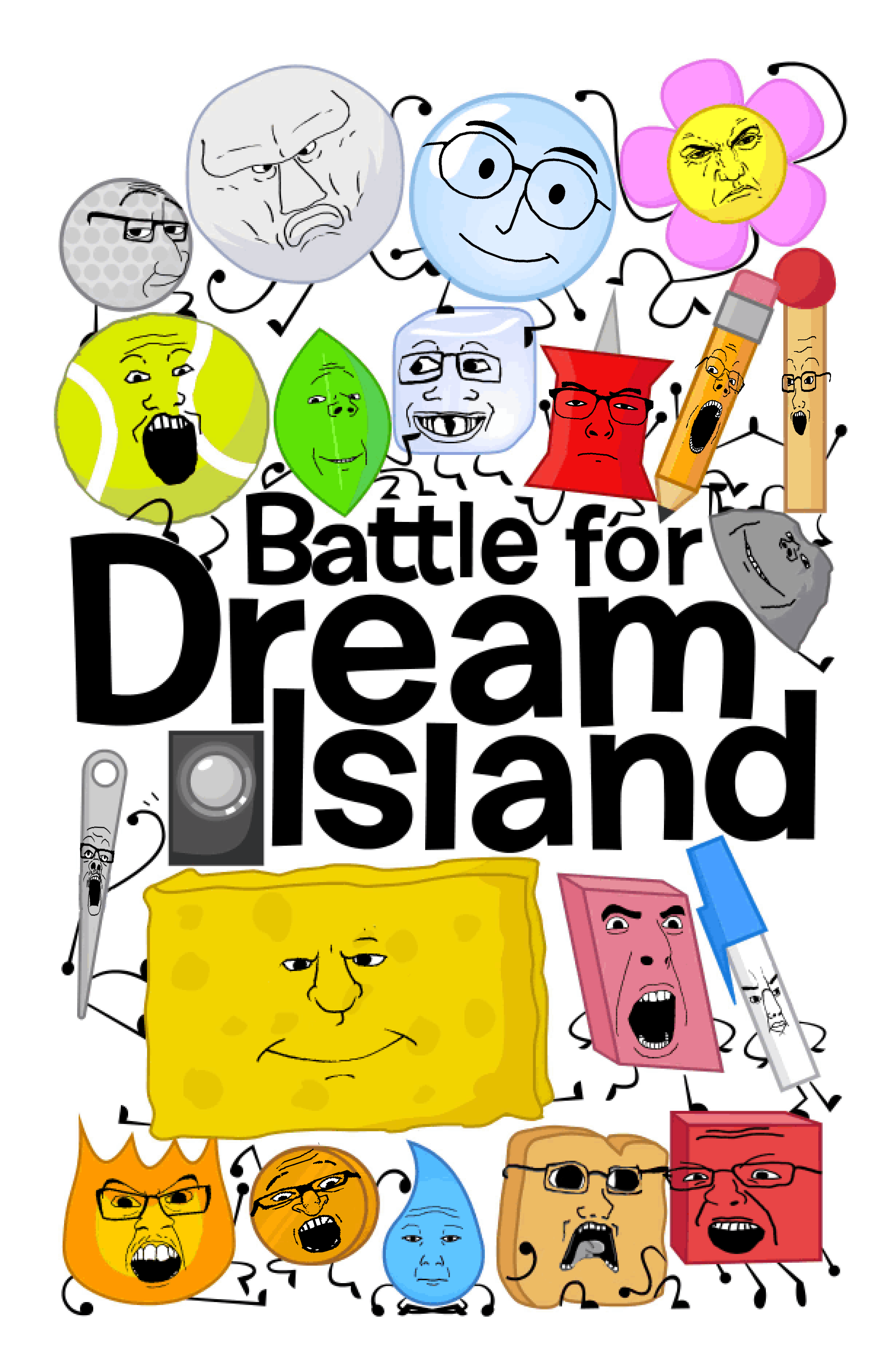 SoyBooru - Post 164711: announcer badge battle_for_dream_island bfdi ...