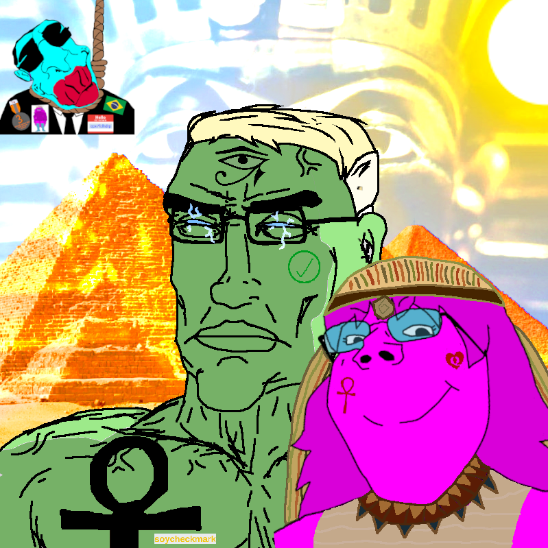 SoyBooru - Post 154168: ankh blue_eyes blue_skin buff closed_mouth ...