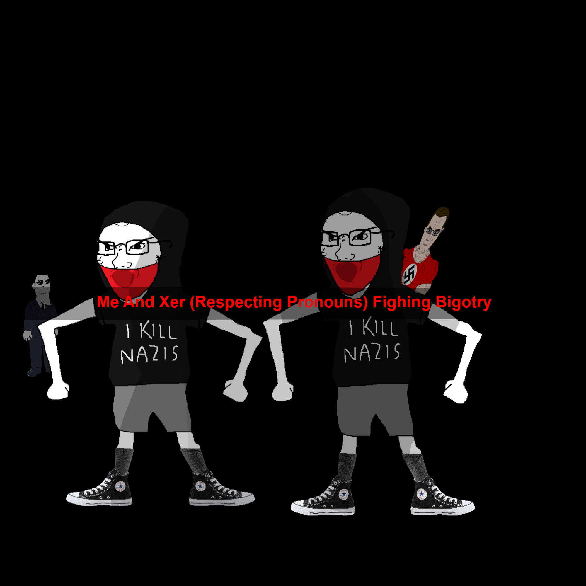 SoyBooru - Post 147807: antifa aryan aryan_chad buff chud moonman ...