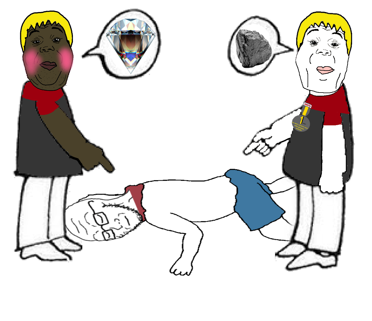 SoyBooru - Post 153603: 3soyjaks brown_skin coal dead_nigger_baby dnb ...