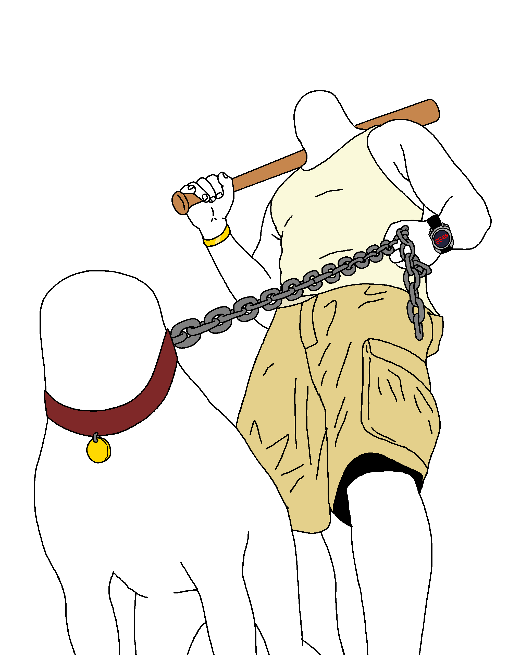 SoyBooru - Post 137199: bat body_only bracelet chain clock grand_theft ...