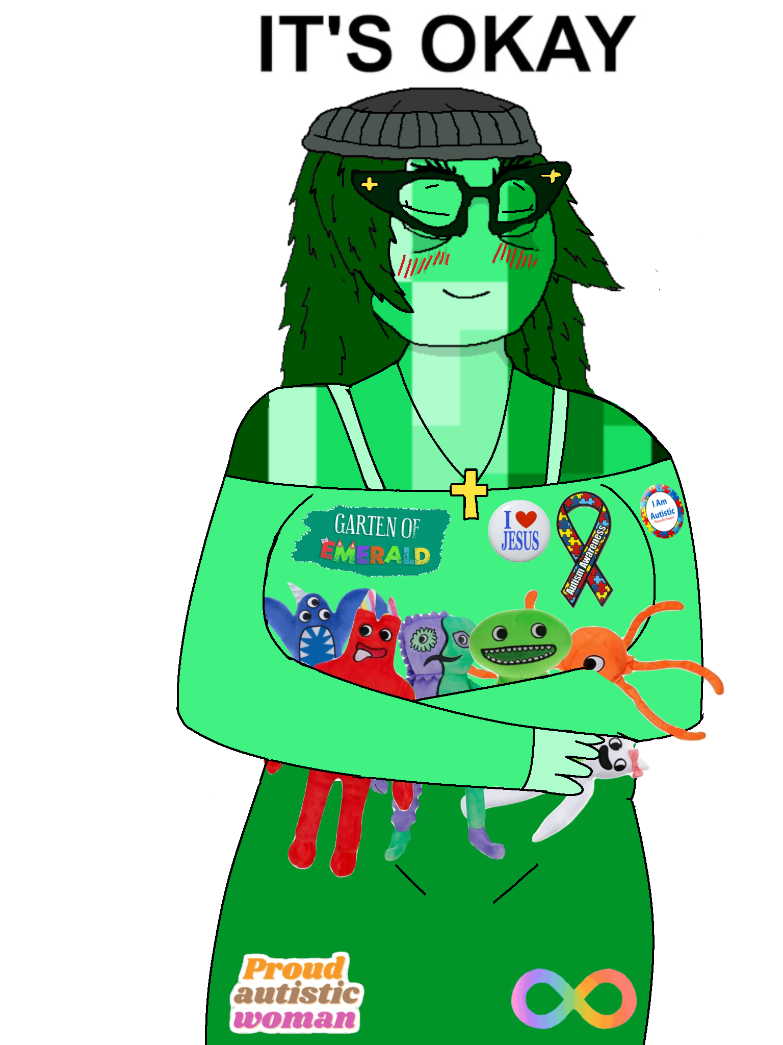 SoyBooru - Post 162743: autism banbaleena banban blush christianity ...