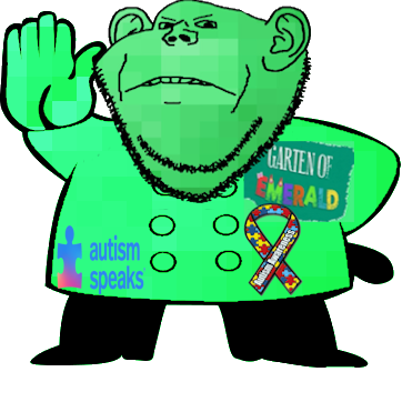 SoyBooru - Post 162826: autism_awareness autism_speaks baton emerald ...